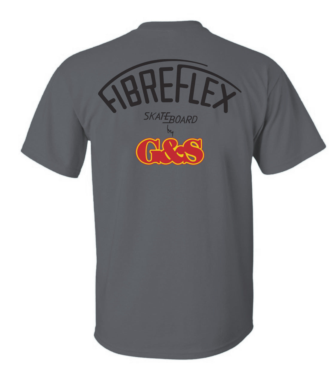 FibreFlex by G&S T Shirt - Charcoal Grey – G&S Surfboards & Skateboards