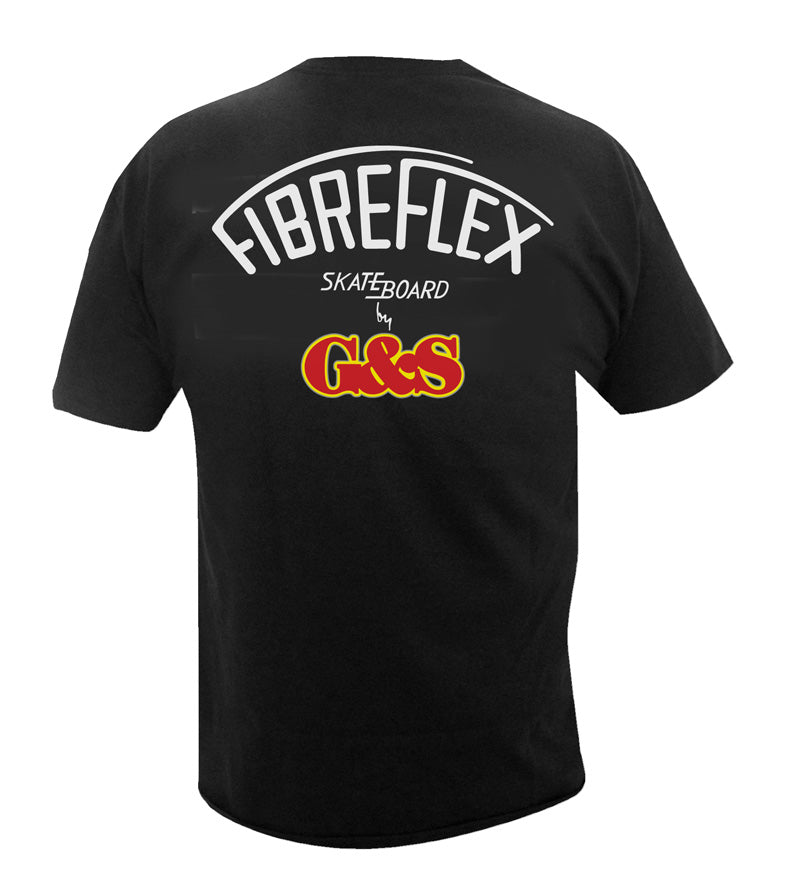 FibreFlex by G&S T Shirt - Black – G&S Surfboards & Skateboards