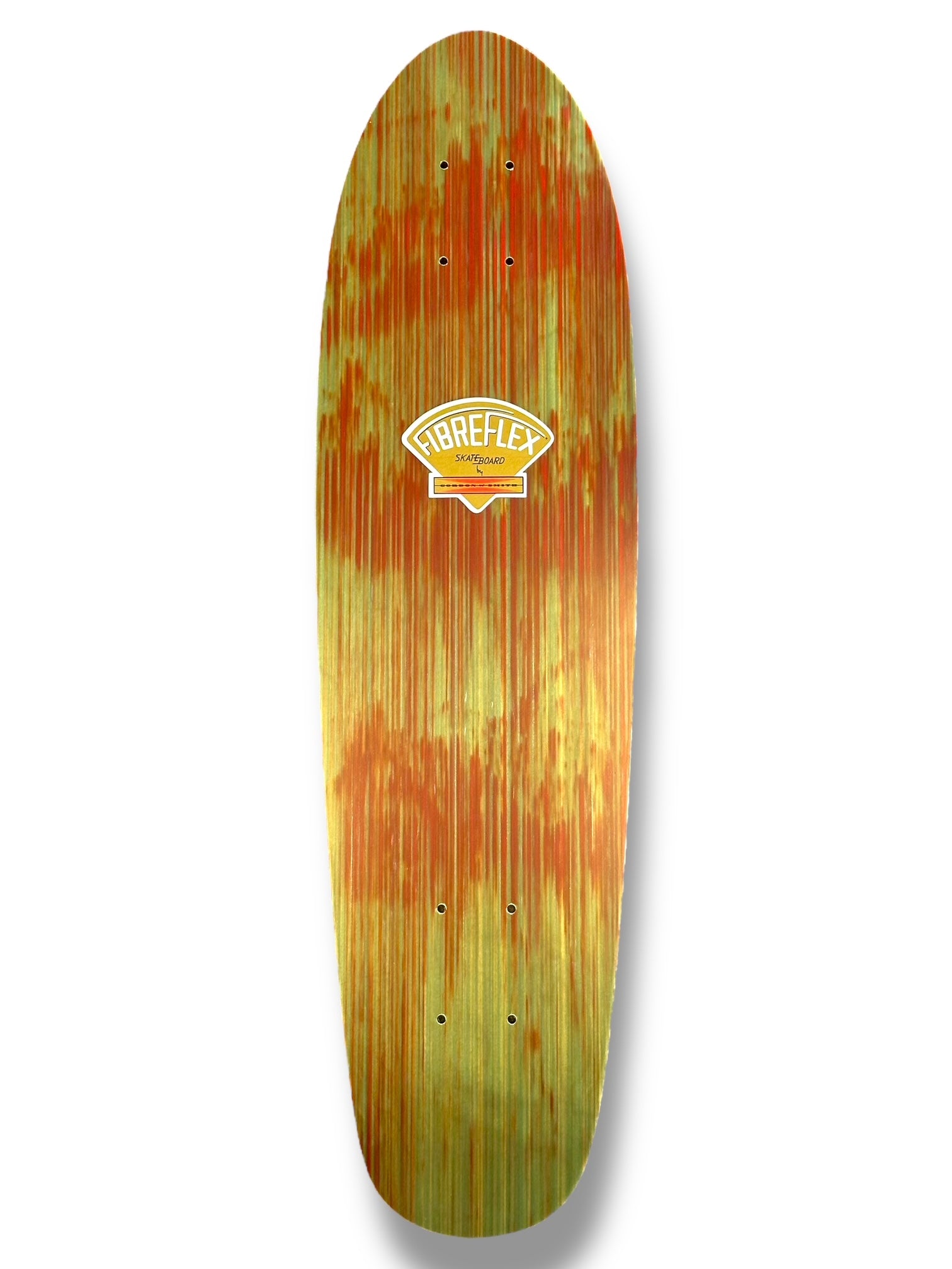 G&S Fibreflex BowlRider Skateboard Deck - Red/ Green – G&S Surfboards ...