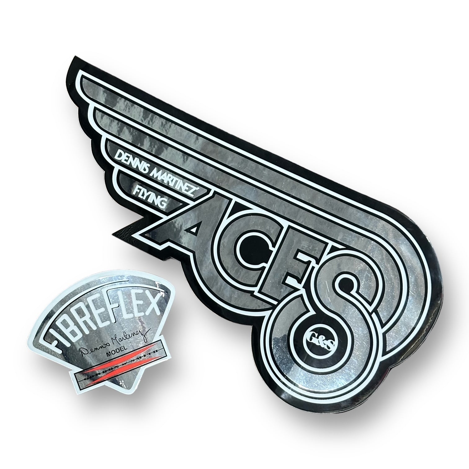 Signature Dennis Martinez FibreFlex Flying Aces Sticker Set – G&S ...