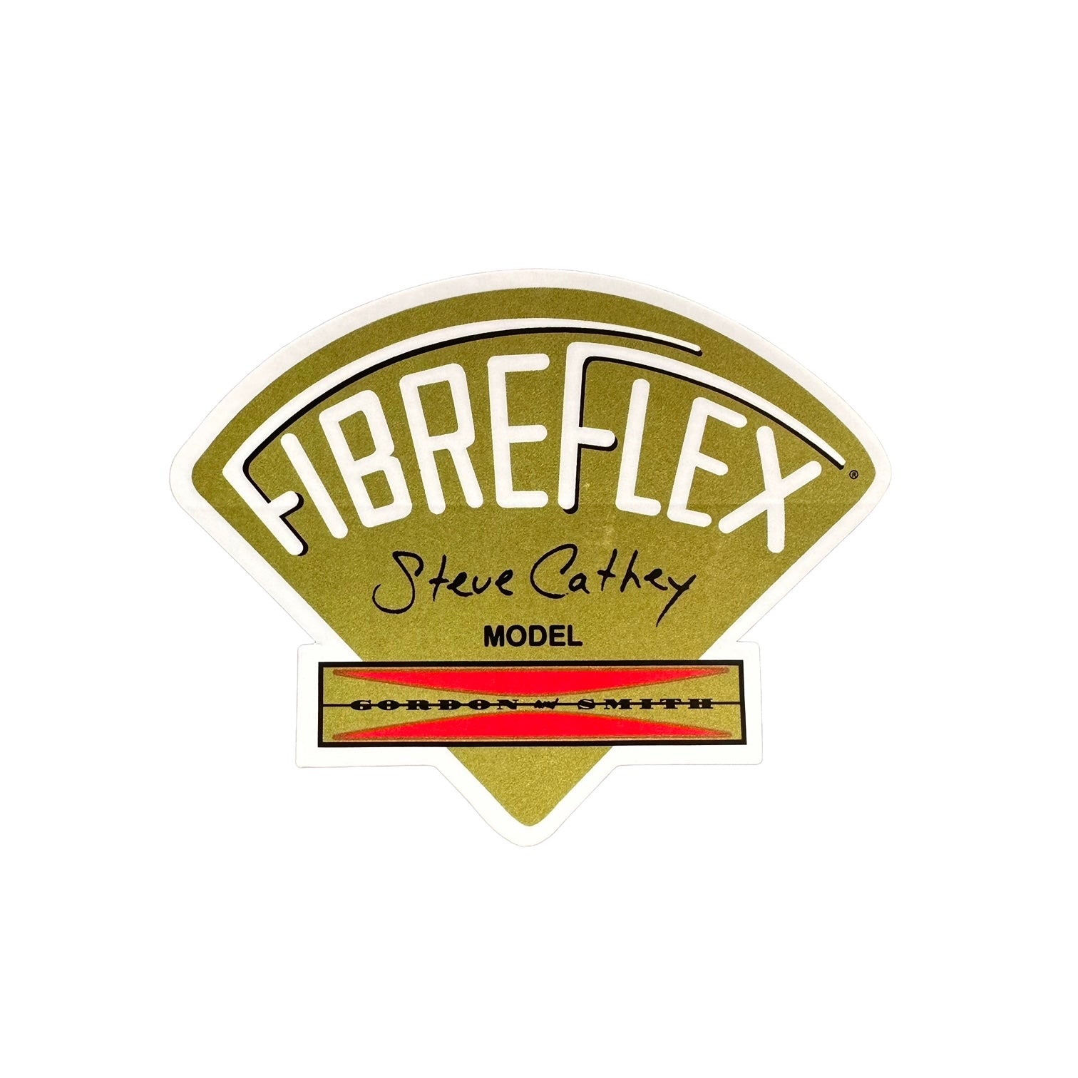 70’s Fibreflex Decal - Steve Cathey – G&S Surfboards & Skateboards